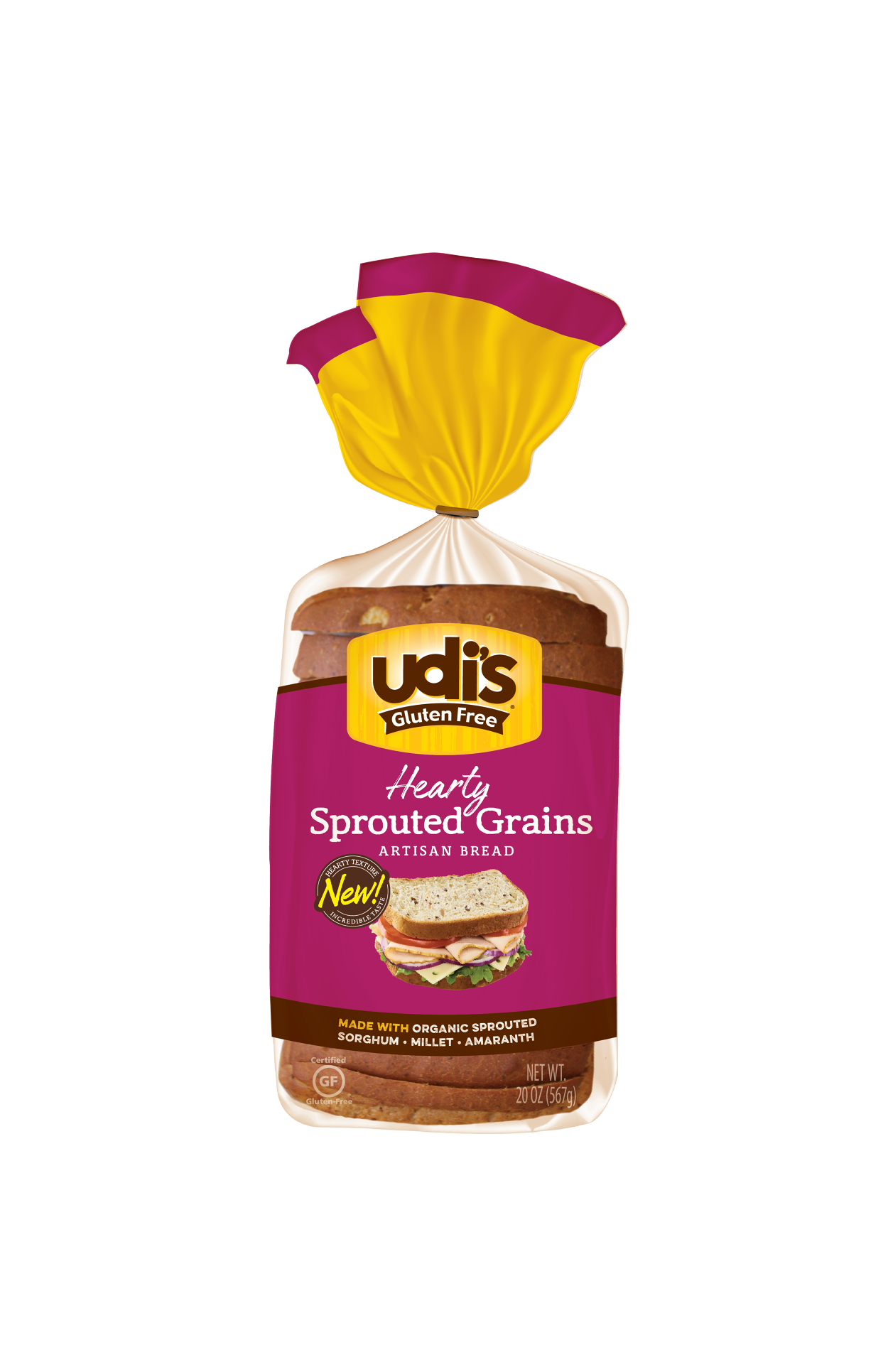 Udi's Seeded Bread - cupcakes and bacon