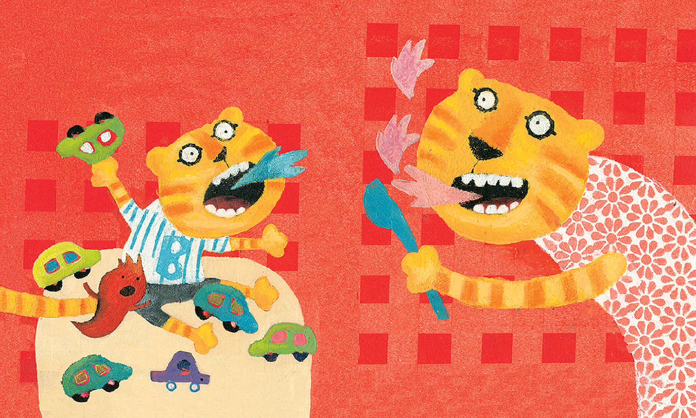 Hold your temper, Tiger! - Rashin