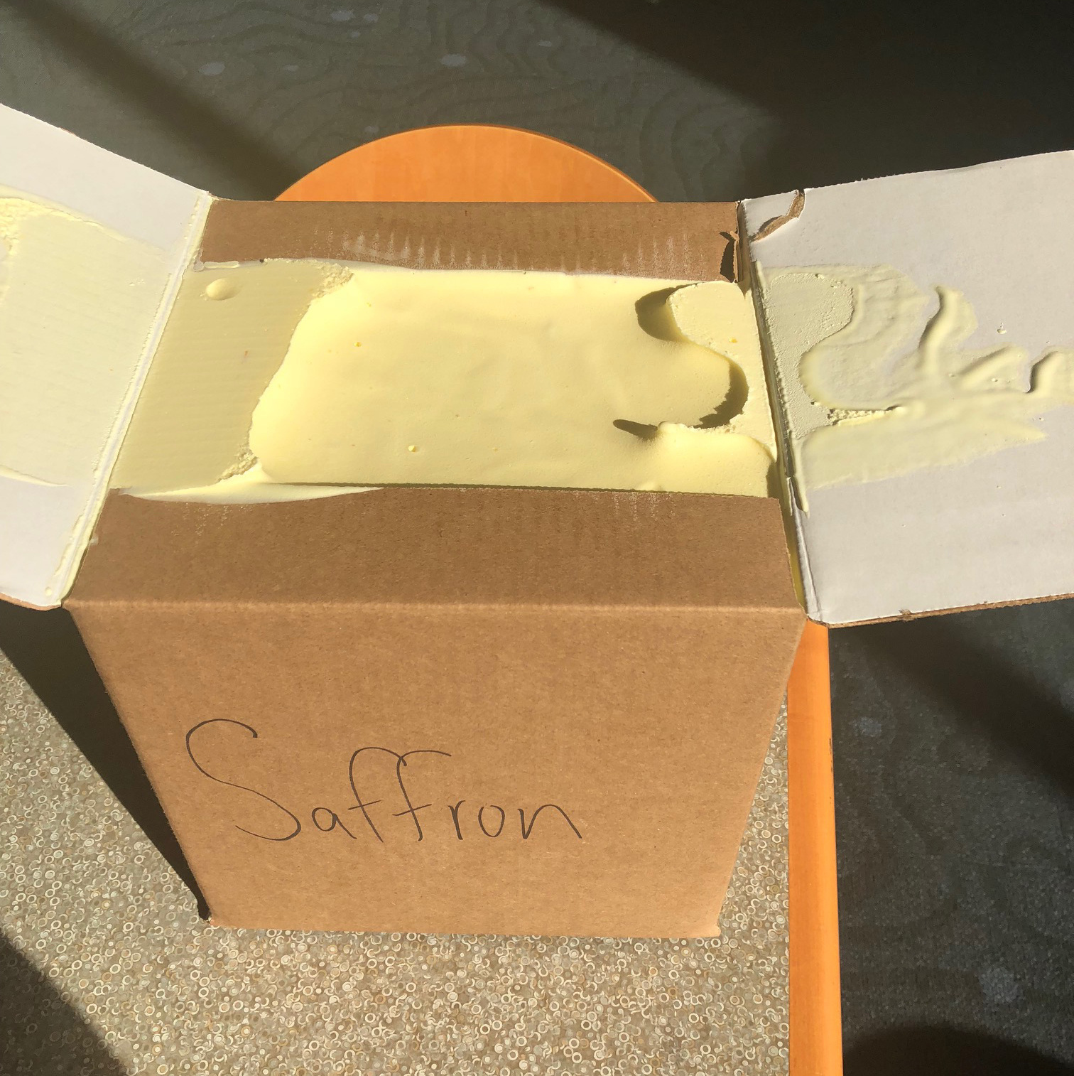 Saffron Ice Cream - Rashin