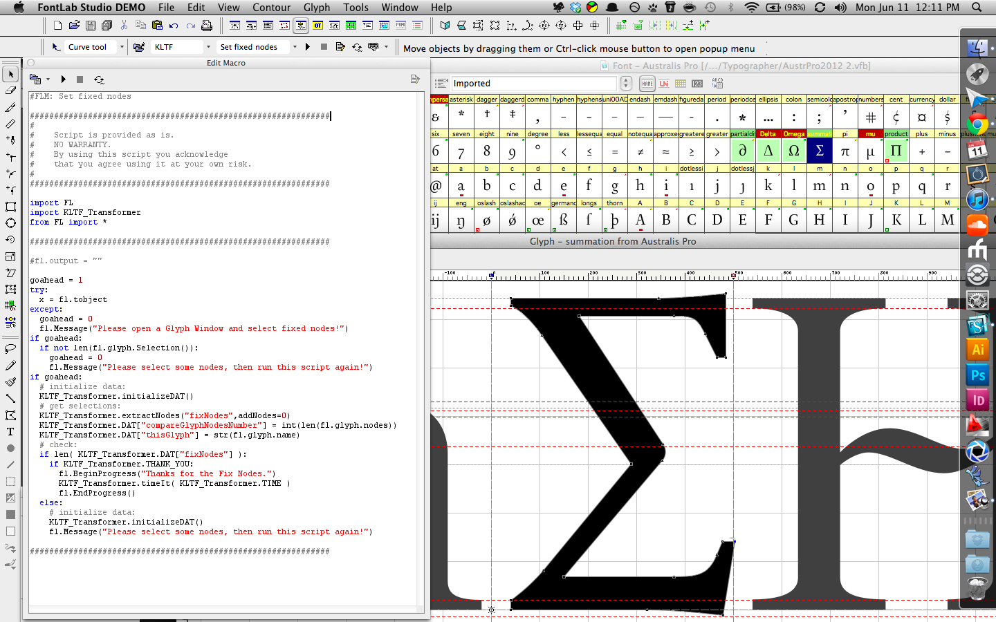 Font Scripts - Doug O. Sanchez