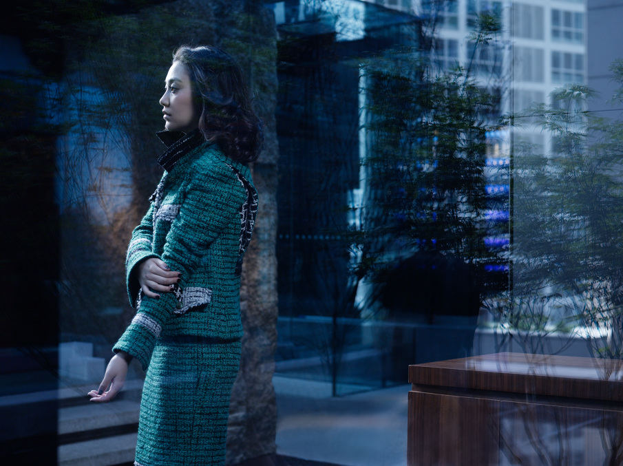 Photography_Portrait Tiffany Zhang, Beijing - White Triangle - Graphics ...