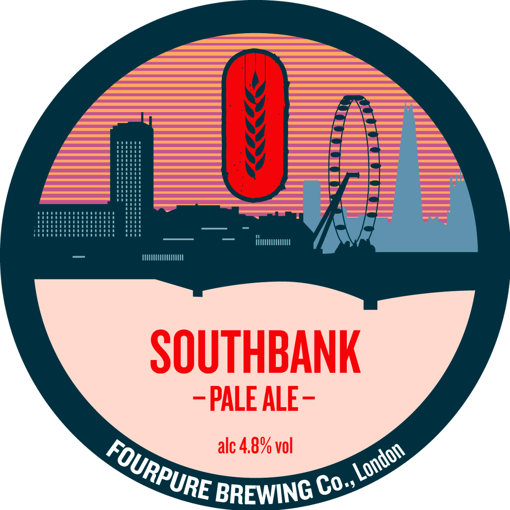 Fourpure Brewing Co Font Badges - Sean Edgar