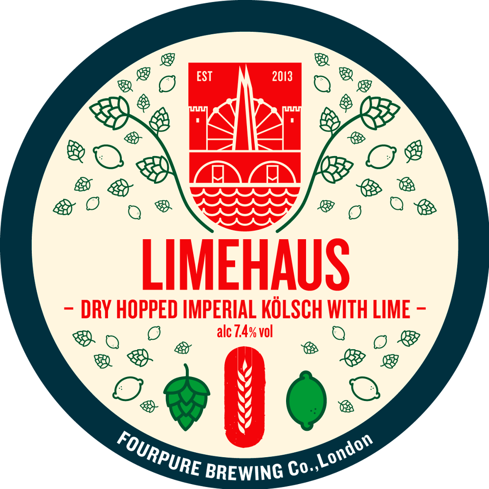 Fourpure Brewing Co Font Badges - Sean Edgar