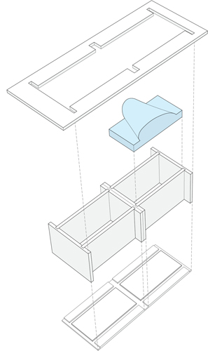 Aperture Block - Electric Gray