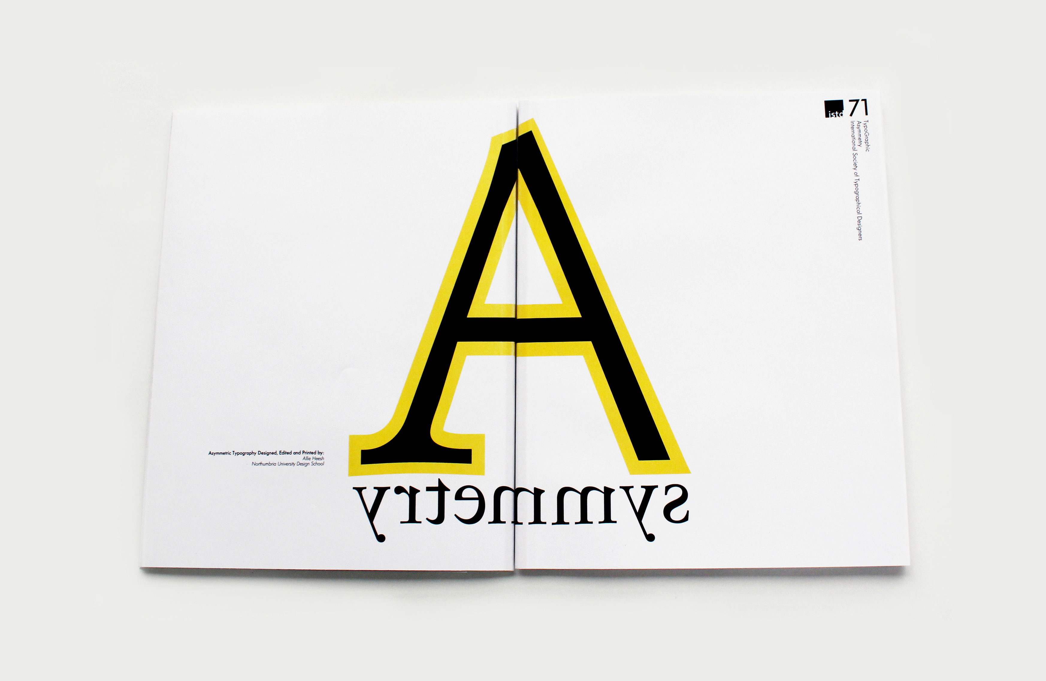 ASYMMETRIC TYPOGRAPHY - Allie Heesh