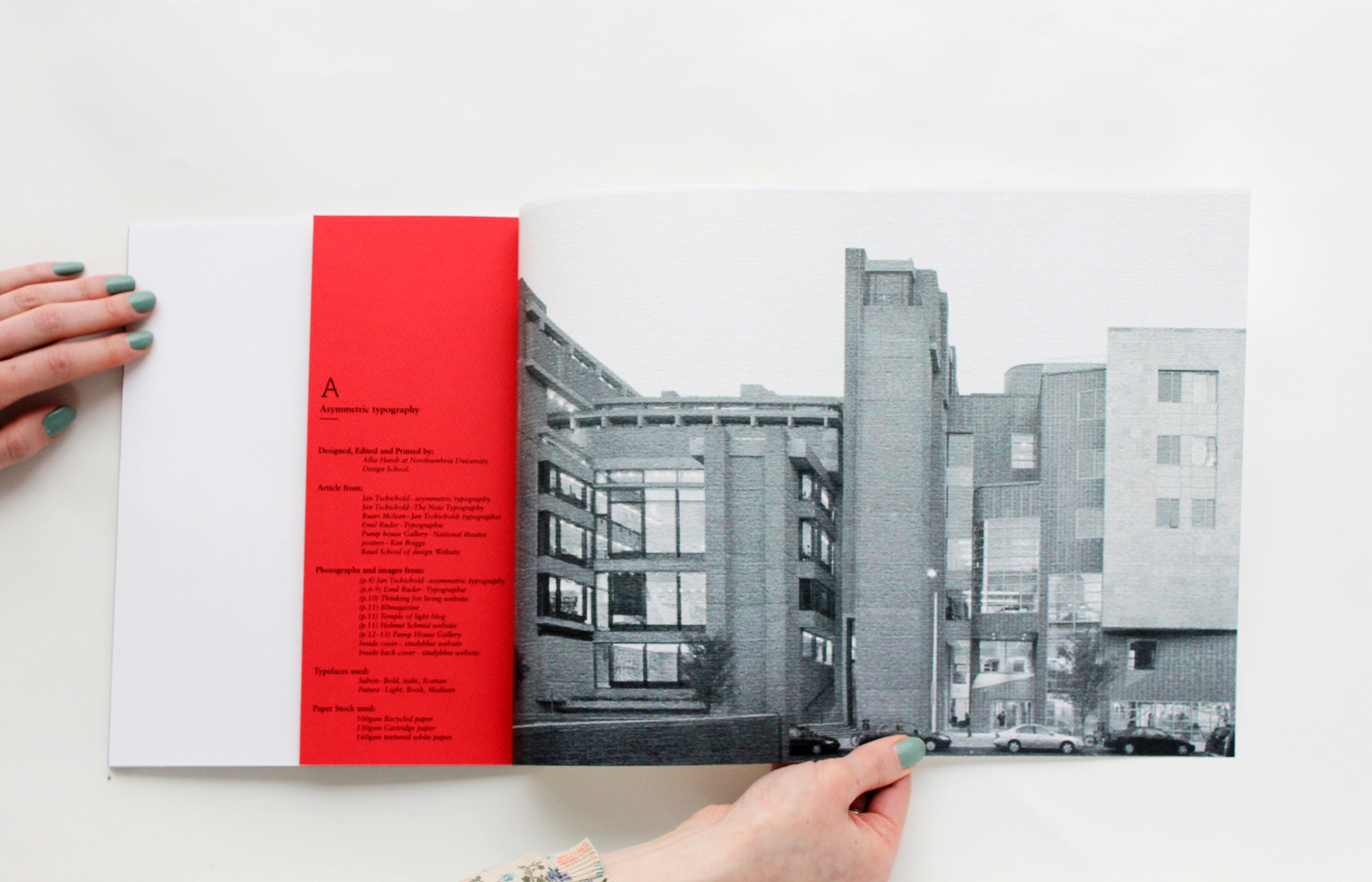 ASYMMETRIC TYPOGRAPHY - Allie Heesh